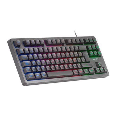 Mars Gaming MK TKL H Mech Teclado Gaming FRGB Negro PcComponentes