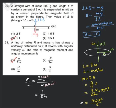 A Thin Disc Of Radius R And Mass M Has Charge Q Uniformly Distributed On