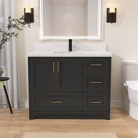 42 Inch Bathroom Vanity Base Only
