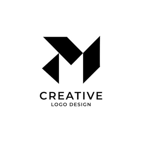 Logo Inicial Da Letra M Vetor Do Logotipo M Vetor Premium