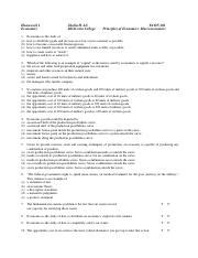 HW ECON 101 Pdf Homework 1 Economics Shafin H Ali MiraCosta College ECON 101 Principles Of