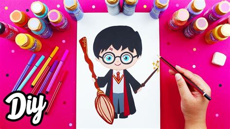 COMO DIBUJAR A HARRY POTTER KAWAII Dibujo Faciles Jassaldriving