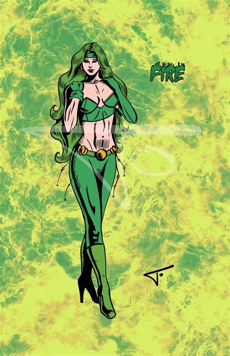 6 Fire By Bielero On Deviantart Dc Comics Art Dc Comics Characters