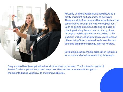 Ppt Best Backend Programming Languages For Android App Powerpoint
