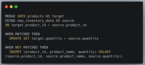 simplify delta operations with merge and copy into