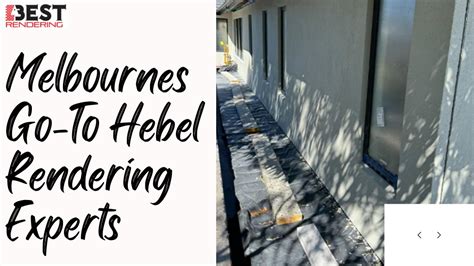 Ppt Melbournes Go To Hebel Rendering Experts Powerpoint Presentation