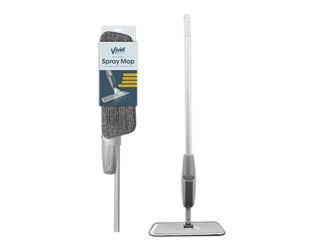 Microfibre Spray Mop With Trigger Handle To Release Water Onebeyond