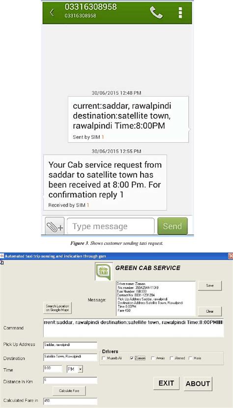 Figure 1 From Automatic Taxi Trip Sensing And Indicating System Through Gsm Semantic Scholar