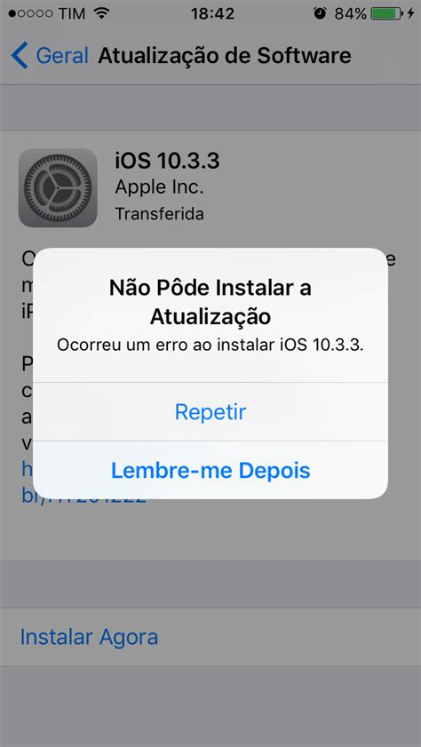 Nao Consigo Atualizar O Ios Do Iphon Comunidade Da Apple