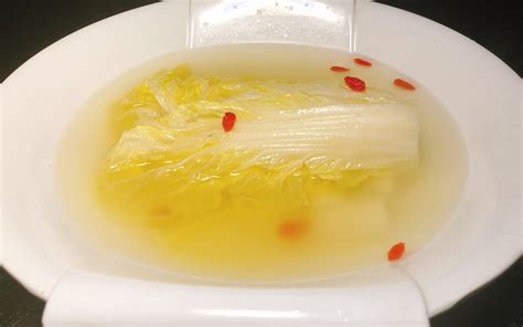 【开水白菜】厨师秀教你：开水白菜的简单做法，在家也能做出高大上的开水白菜哔哩哔哩bilibili