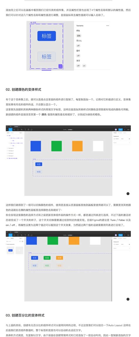Figma变体组件学习心得 流行趋势 日志 Dtop 动易设计团队博客