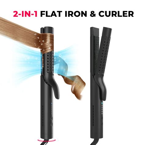Get Salon Quality Hair With Hair Straightener And Curler 2 I Tiktok Shop