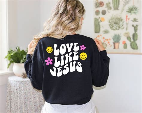 Love Like Jesus Svg Faith Svg Christian Svg Bible Verse Svg