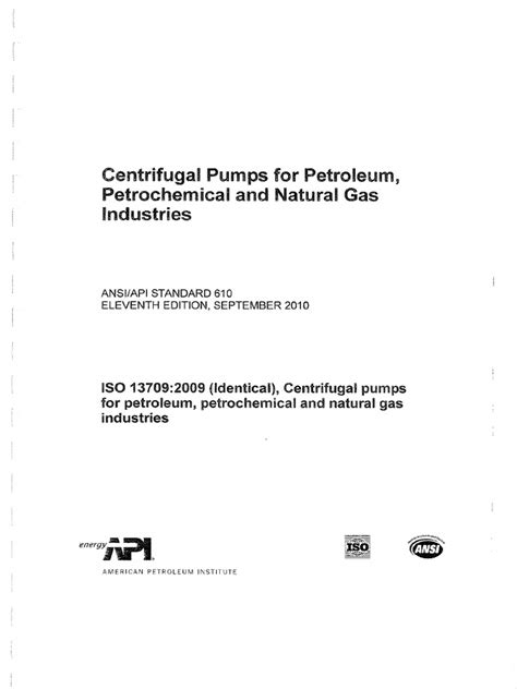 Api 610 11th Edition Pdf