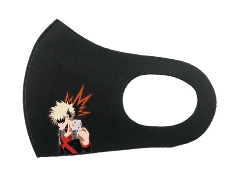Other My Hero Academia Katsuki Bakugo Face Mask Grailed