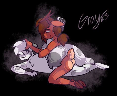 Rule 34 Andromorph Anthro Antlers Cadensnarrl Cuntboy Deer Digital