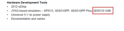 Xds510 Jtag Emulator C2000 Microcontrollers Forum C2000™︎