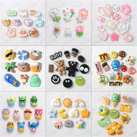 ชุดหัวเข็มขัด รูปก้อนเมฆ 3d สีรุ้ง สําหรับรองเท้า Diy Shopee Thailand