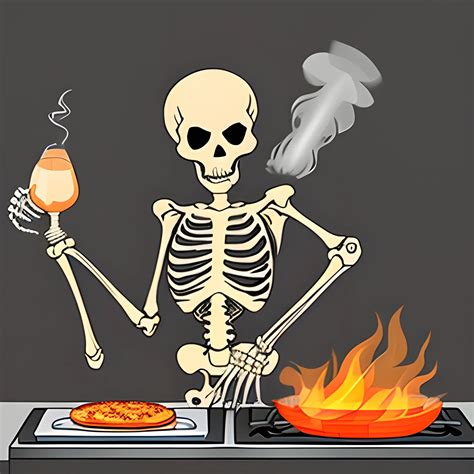 A Skeleton Cooking 2d Arthub Ai