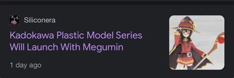 Megumin Model Kit Annouced Rmegumin