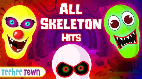 All Skeleton Hits Skeleton Dance All Night Long Spooky Scary Skeleton