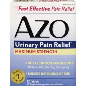 Urinary Pain Relief Maximum Strength Tablets CVS