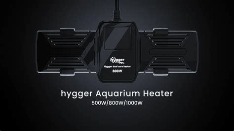 Hygger 066 Aquarium Dual Core Heater Video Hygger