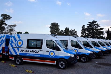 El Presidente Y Vizzotti Anunciaron La Entrega De 344 Ambulancias Para