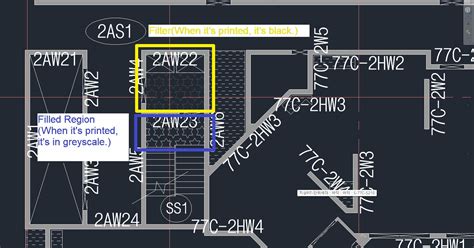 solved pattern in filled region vs filter autodesk community