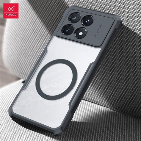 Jual Poco X6 Pro 5G MAGSAFE Case Casing Beatle KORI Series Bumper Magnetic Armor Fuze Transparan