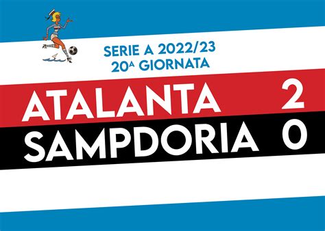 Serie A 2022 23 20ª Giornata Atalanta Sampdoria 2 0 La Samp
