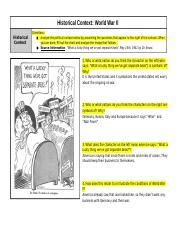 WWII US Neutrality Docx Historical Context World War II Historical Context Directions