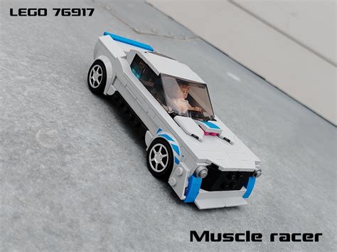Lego Moc 76917 Muscle Racer By Kirvet Rebrickable Build With Lego