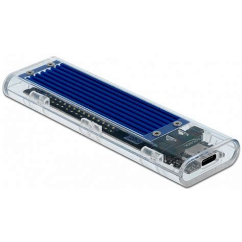Delock Pc Gehäuse Delock Externes Gehäuse Für M2 Nvme Pcie Ssd