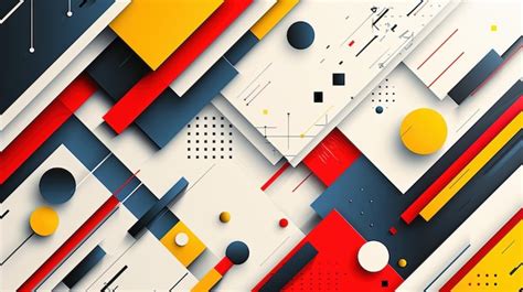 abstract geometric background with colorful overlapping shapes dynamic