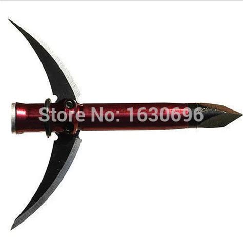 60pieces High Quality Axe Arrow Targets 100 Grain Broadhead Arrow Heads