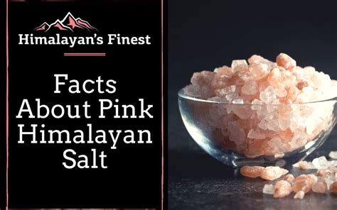 What You Need To Know About Pink Himalayan Salt Himalayans Finest