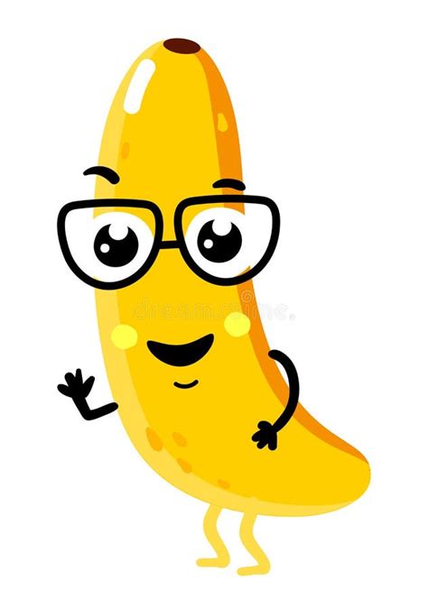 Cartoon Banana Fruit Stock Illustration Illustration Of Funny 53331073