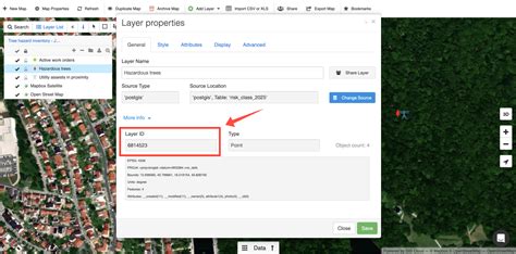 How To Find The Map And Layer IDs GIS Cloud Learning Center