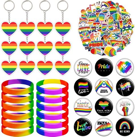 Amazon 86 PCS Gay Pride Party Favors Pride Day Party Favor