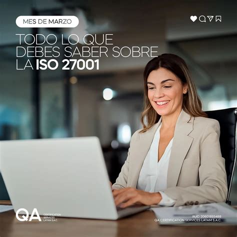 Iso27001 Qa Qacertification Casacertificadora Qa Certification