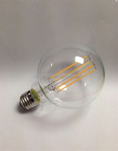 필라멘트 Led Dimmable Led 전구 6 와트 G80 글로브 Led 라이트