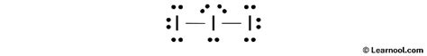 I3 Lewis Structure Learnool