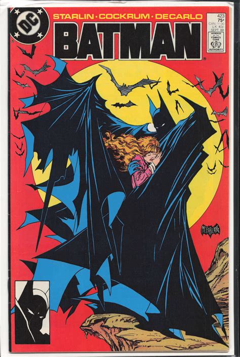 Batman 423 1988 Batman Comic Books Copper Age Dc Comics Batman