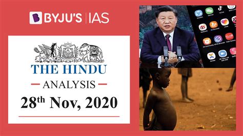 The Hindu Video Analysis 28th Of November 2020 Daily Video News