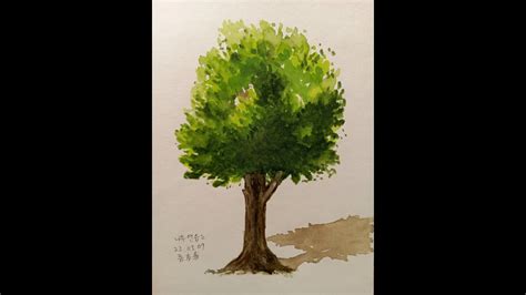 어반스케치 나무그리기 연습2 Urban Sketch Drawing Tree2 Youtube