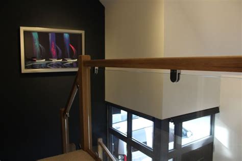 Clamped Glass Staircases