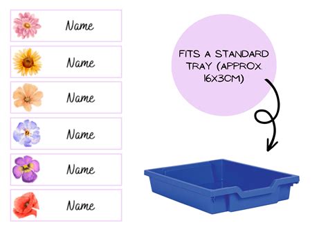 Wildflowers Classroom Labels Teaching Resources