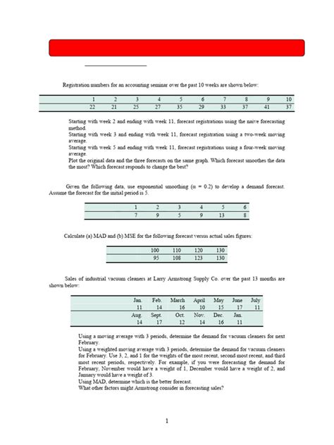 Forecasting Practice 3 Pdf Forecasting Regression Analysis