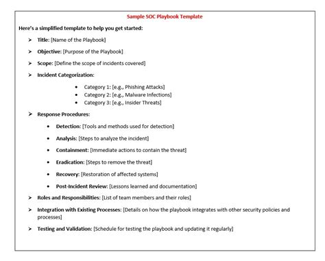 How To Develop A Soc Playbook Key Considerations And Templates